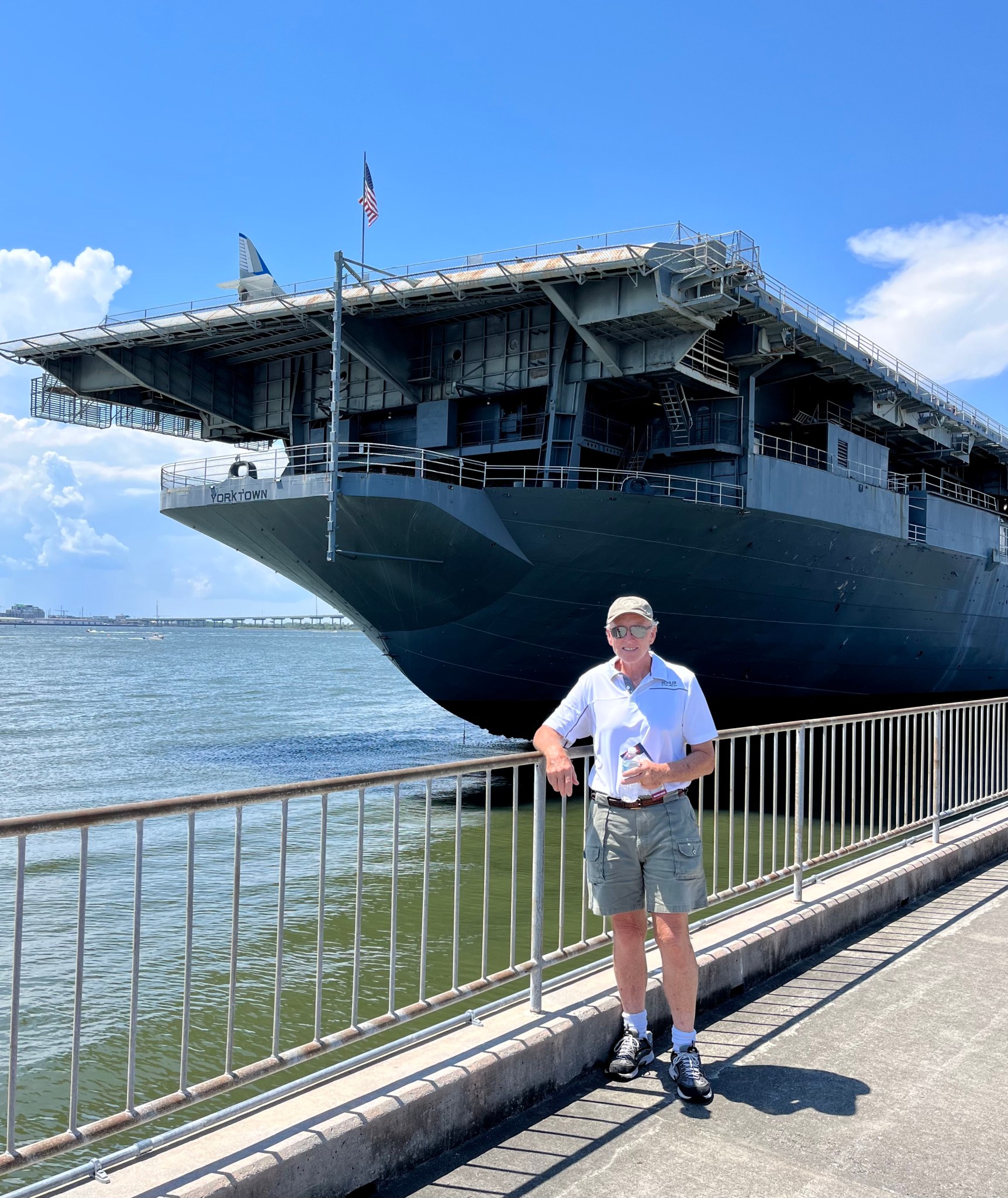 Tour of the USS Yorktown – Pat and Cindy's Great Loop Adventure